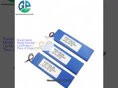 Batteria ad alta velocità di scarica 1400mah 30C Max60C 4030108 2S 7.4v Batteria Lipo Batteria ricaricabile al litio