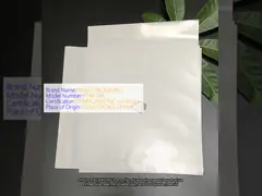 Three-Side Seal White Glassine Paper Bags With Recyclable Logo Eco-Friendly Food-Grade Packaging For Dry Foods And Crafts