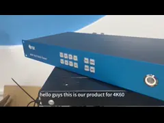 El procesador de video wall BIT-MV-4K60-1602 ofrece una experiencia visual 4K@60Hz fluida como la seda.