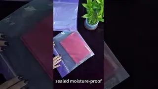 China Customized logo zipper design LDPE polyethylene plastic bag matte frosted transparent clothing, shoes and socks intaglio printed zipper seal for sale