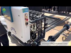 FISMART-C Drip Irrigation Fertilizer Machine with 9 Fertilizer Channels 304 Stainless Steel Frame and Precision EC/PH Control