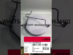 5348924 CUMMINS QSF3.8 DIESEL ENGINE FUEL DRAIN TUBE FOR XE135 CLG915E EXCAVATOR