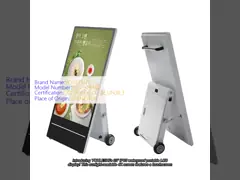 32 Inch IP65 Waterproof & Lightweight   Outdoor Portable LCD Display  4K  Battery-Powered  Sunlight-Readable