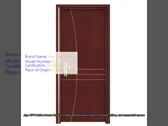 Durable and energy composite WPC Hollow Door designed for interior applications in homes offices and commercial buildings