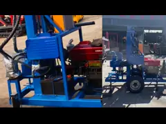 Mini Borewell Water Drilling Rig With 18 HP Engine For Personal Farming