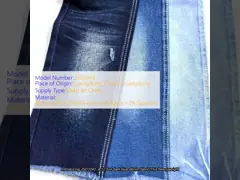Yarn Count 7x10/70 Woven Stretch Heavy Weight Dark Blue Denim Fabric 12.5 oz JSD3242