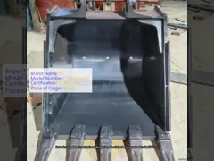 Customized Abrasion Resistant Excavator Bucket 2.61 Cubic Meter For Caterpillar CAT 349