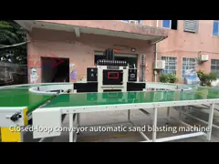 Automatic Sandblasting Machine Suitable for Surface Treatment of Motorcycle and Automotive Parts