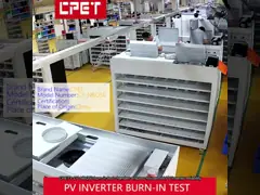 China Inversor fotovoltaico para el hogar quemado en cámara de ensayo 130kW de tres fases en venta