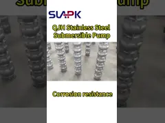 China 316 stainless steel submersible pump 220-meter head, corrosion-resistant material, suitable for offshore platforms for various water supply and drainage applications for sale