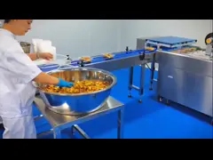 Modified Atmosphere Fully Automatic Chain Modified Atmosphere Plastic Tray Sealer DQ580SAT-E High Quality Tray Sealer Machine