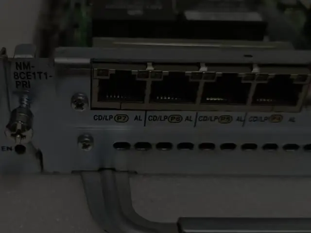 NM-8CE1T1-PRI   8 port channelized T1/E1 and PRI network module Cisco Router Network Module