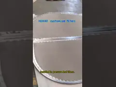 Pressure Wire Mesh Filter Leaf