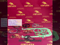 중국 WP6 엔진 가스켓 키트 WEICHAI WP6 SDLG XCMG SHANTUI에 대한 온도 저항 판매용