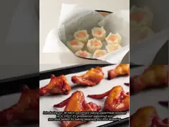 China White Brown Greaseproof Paper Sheets For Baking Silicone Coating Material for sale