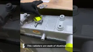 View TMY 14X-03-35112 D65 Bulldozer Radiator D65EX-15E0 D65PX-15E0 D65WX-15E0 Water Cooler Demo