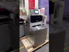 China Factory Direct Vertical Modified Atmosphere Sealer with Food Grade 304 Stainless Steel and 6061 Anodized Aluminum Mold for Automatic Packaging for sale