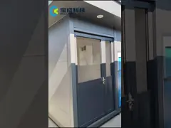 China Steel Structure Outdoor Community Sanitation Garbage Waste Sorting Collection  Room Transfer Station for sale