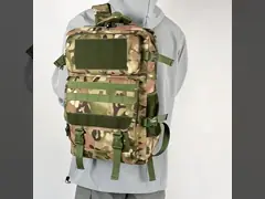 China Large Capacity Travel Backpack with Simple Camouflage Design Holds 16-inch Laptop and A4 Books for Outdoor Adventures for sale