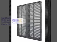 China Custom 3D Transparent Wall LED für Glasbildschirm LED Transparent Werbebildschirm Innenraum Transparent Led-Display zu verkaufen