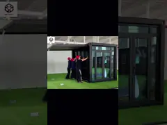 Collapsible Container Homes Folded Size L2950*W2200*H2480 Space-Saving and Easy to Store for Any Setting