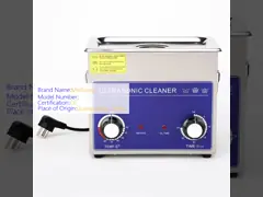 China CE Certified 120W 3.2L Ultrasonic Cleaner with 40kHz Frequency for Industrial Descaling Applications for sale