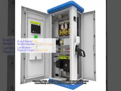 DC180kW Public Dc Fast Charger Pile Lcd Screen Station Home Residential