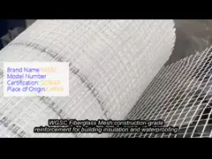 China Alkali-Resistant Fiberglass Mesh with High Strength and Low Elongation for Construction Reinforcement for sale
