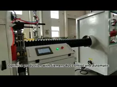 Single wall corrugated pipe  production line