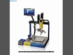 0.4MPA - 0.6MPA 자동 용접기 조절 온도 PCB 용접 로봇