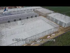 Green and energy-saving  solar steel structure building warehouse