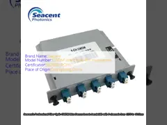 직업적인 광섬유 CWDM Mux Demux 1270~1610nm를 가진 8개의 수로