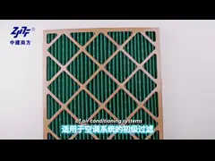 Cina Filtro in cotone di fibra di poliestere Pre-filtro per la pulizia dell'aria in ambienti commerciali in vendita