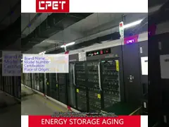 China Temperature Controlled Aging Test Cabinet with 2050mm Height and RS485 Communication for Energy Storage Testing for sale