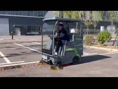 A Closer Look: Commercial Floor Sweeper: Lightweight & Maneuverable for Indoor/Outdoor Use
