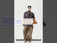 China New Autumn And Winter Aluminum Wire Edge Wrapped Suit Jacket With High Waist For Slimming And Retro Style Loose Dad Pants for sale