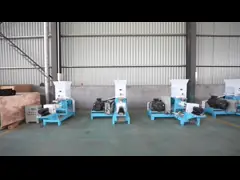 floating fish feed extruder