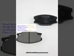 AN-476KG AKEBONO Front/Rear Brake Pads For FE53#.FE6##.BE43#.BE64#