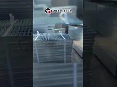 China Hot Dip Galvanized Steel Grating Platform with Cold Dip Galvanized and PVC Coated Non-Slip Surface for sale