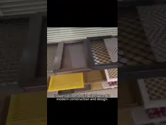 Cina Acciaio inossidabile oro 304 maglia architettonica maglia decorativa in vendita