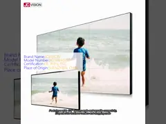 China 55 Inch LCD Video Display , 500nit Zero Bezel Video Wall For Business Center for sale