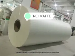 Heavy Silicone Oil Digital Printing Digital Laminating Film Super Sticky Clear Adhesive Designed for Lamination and Clear Visual Results