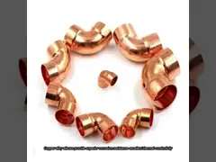 A Closer Look: Corrosion-Resistant Copper Nickel Elbow Fitting for Welded Connection
