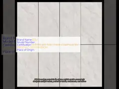 Modern Porcelain Tile Contemporary Ceramic Tile Marble Cement Mix Suitable for in Hotels Restaurants and Corporate Offices