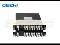 Le module CH41-CH48 de 8CH DWDM Mux Demux conjuguent la fibre LGX avec des connecteurs en métal