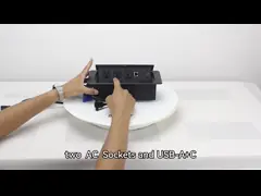 pop up socket box table socket box UL CUL certified tabel socket
