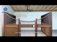 Outdoor Plywood Board European Horse Stalls Stable Stall Fence Panel With Roof