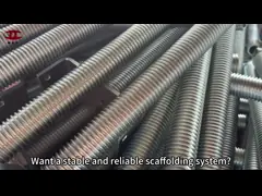 Solid And Hollow Galvanized Steel Scaffolding U Head Jacks