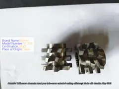 TME Screw Element Extruder Elements For Twin Screw Extruder