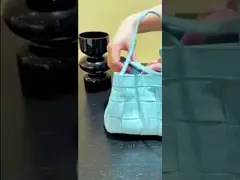 China Denim Canvas Woven Basket Tote Bag women's fashion handbag crossbody bag shoulder bag Denim Bag Canvas Bag for sale